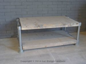 Salontafel Steigerbuis | Het Steigerhouthuis