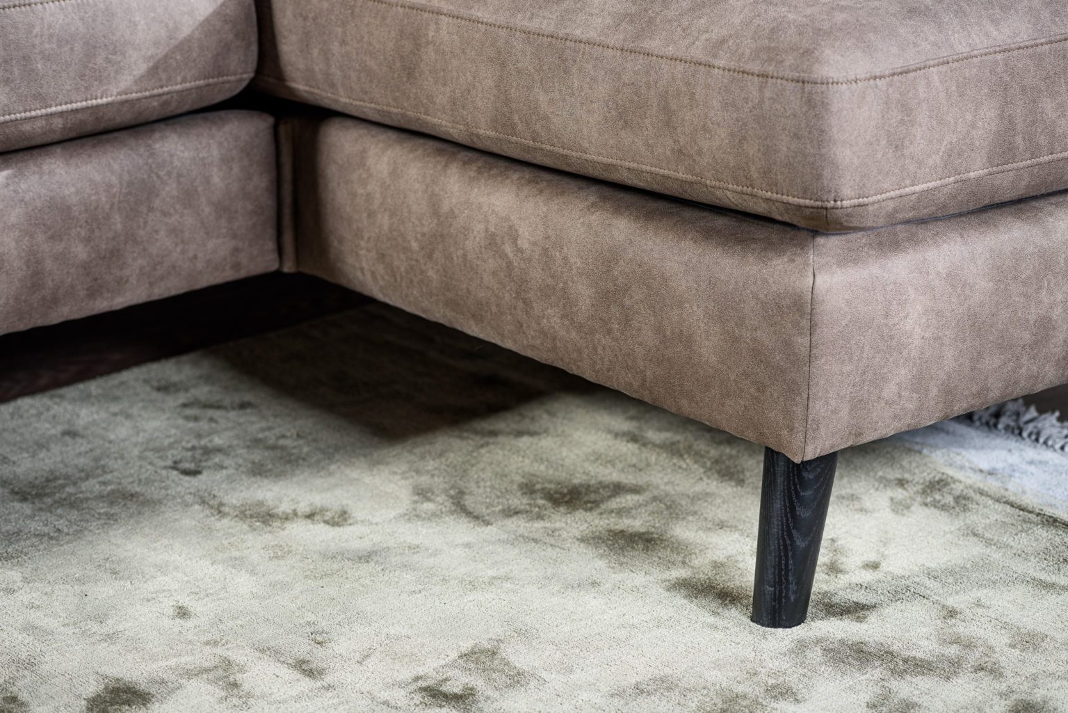 3 zits bank CL L+R, stof Savannah, S520 taupe | Het Steigerhouthuis